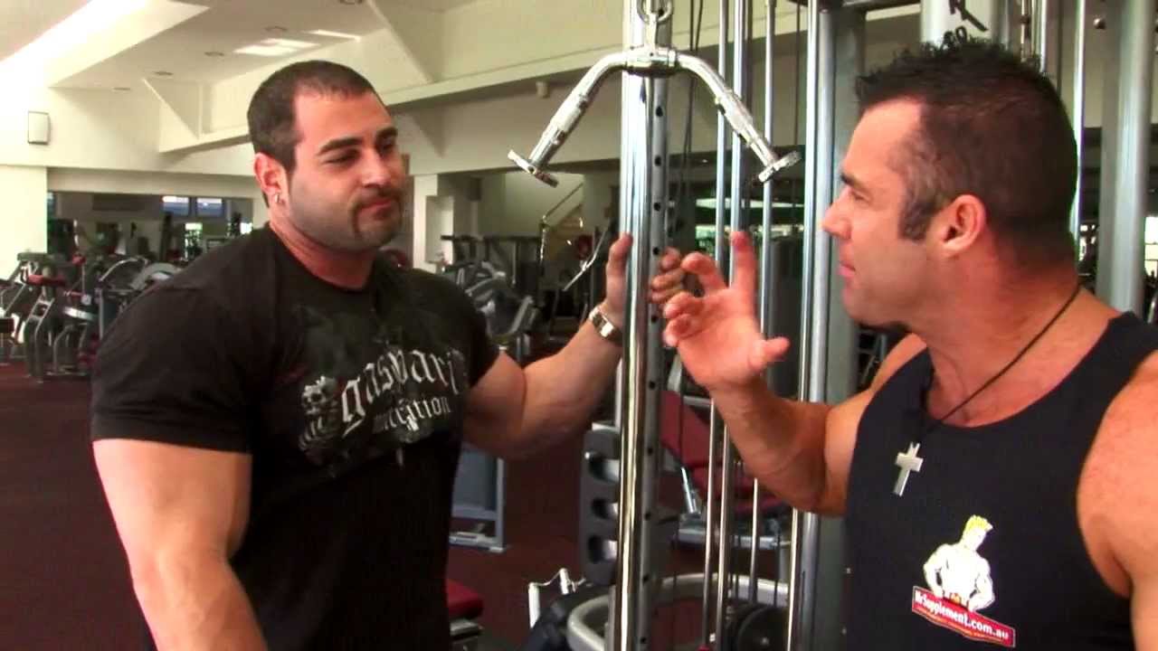 Mark Alvisi Workout - Tricep Press Down - YouTube