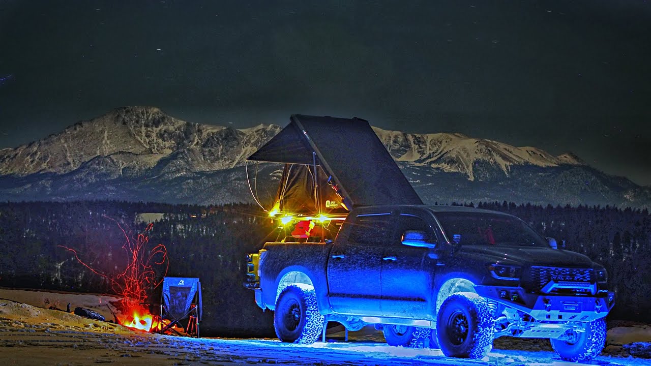 Winter Overlanding in Colorado | Subzero Camping Adventure - YouTube