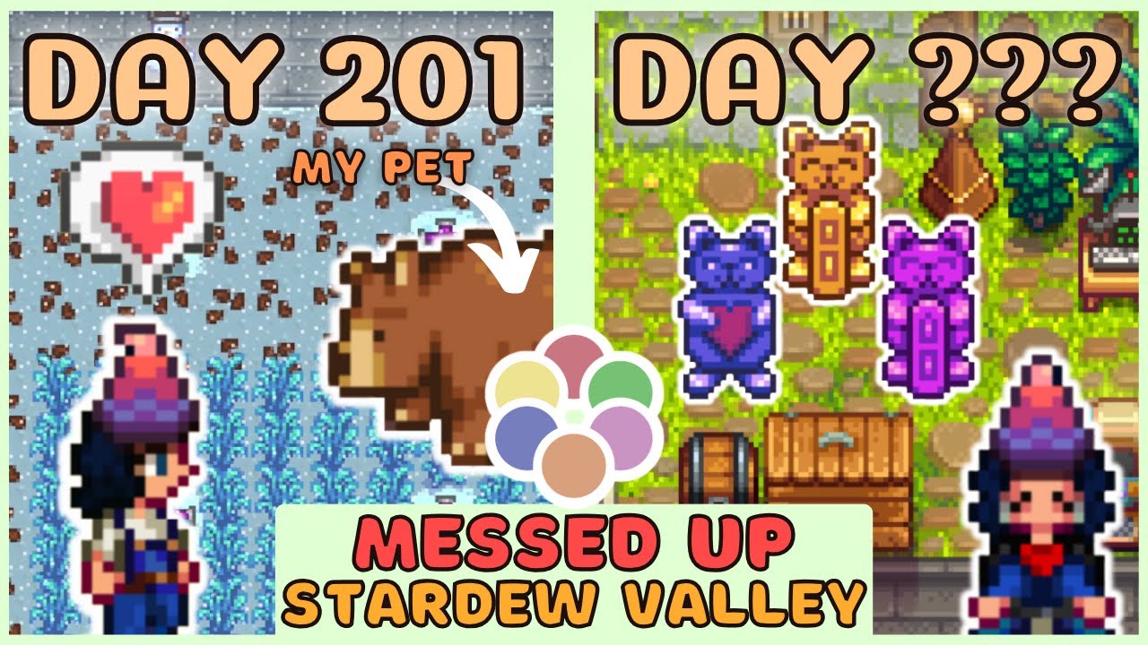 I played 300 days of MESSED UP Stardew Valley - Archipelago Randomizer ...