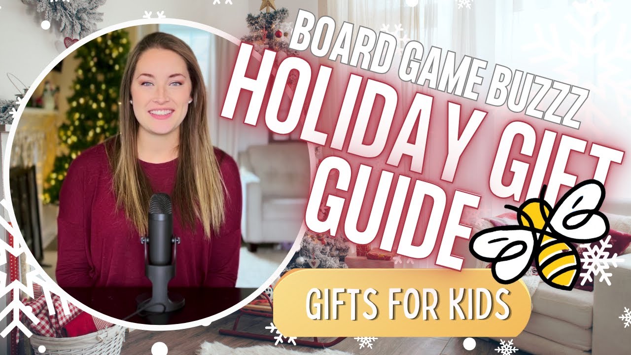 Board Game Buzzz Holiday Gift Guide (2023) Games For Kids - YouTube