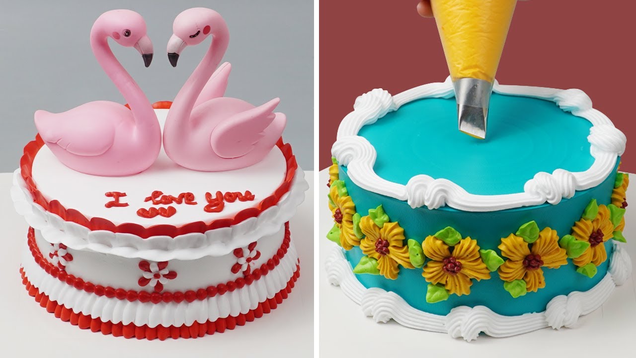 5+ Fun & Simple Cake Decorating Ideas for Birthday 💖 Chocolate Cake ...