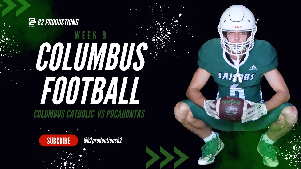 2023 Columbus Football Week 9 vs Pocahontas - YouTube