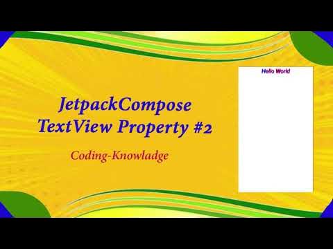Textview jetpack compose || Textview jetpack tutorial || Jetpack Compose TextView #1 - YouTube