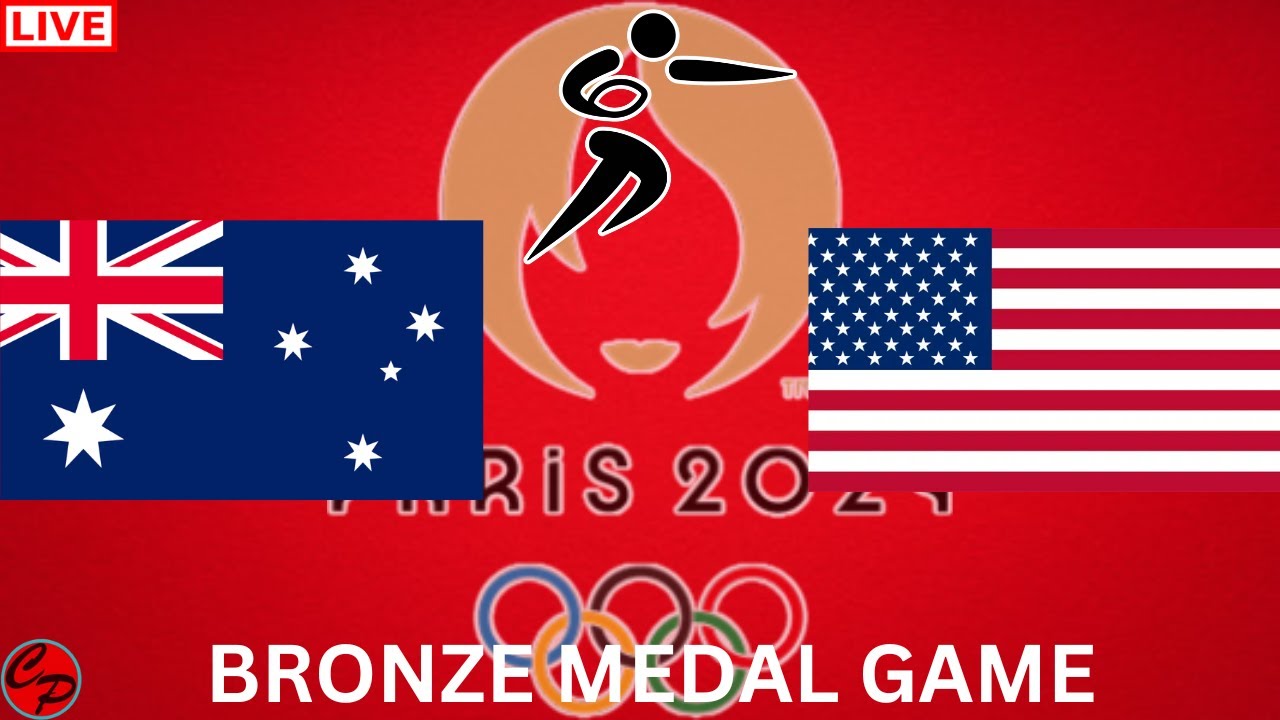 2024 PARIS OLYMPICS AUSTRALIA vs USA WOMEN'S RUGBY SEVENS BRONZE MEDAL ...