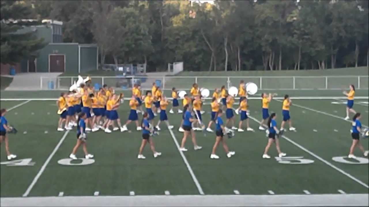 STEUBENVILLE CCHS BAND CAMP 2012 PRE GAME - YouTube