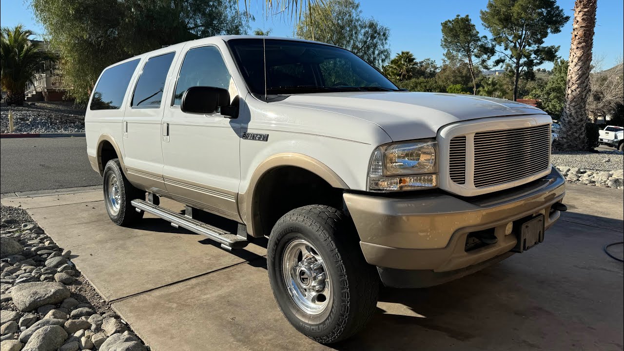 INSANELY CLEAN Diesel Excursion - Bulletproofed, One owner - SOLD - YouTube