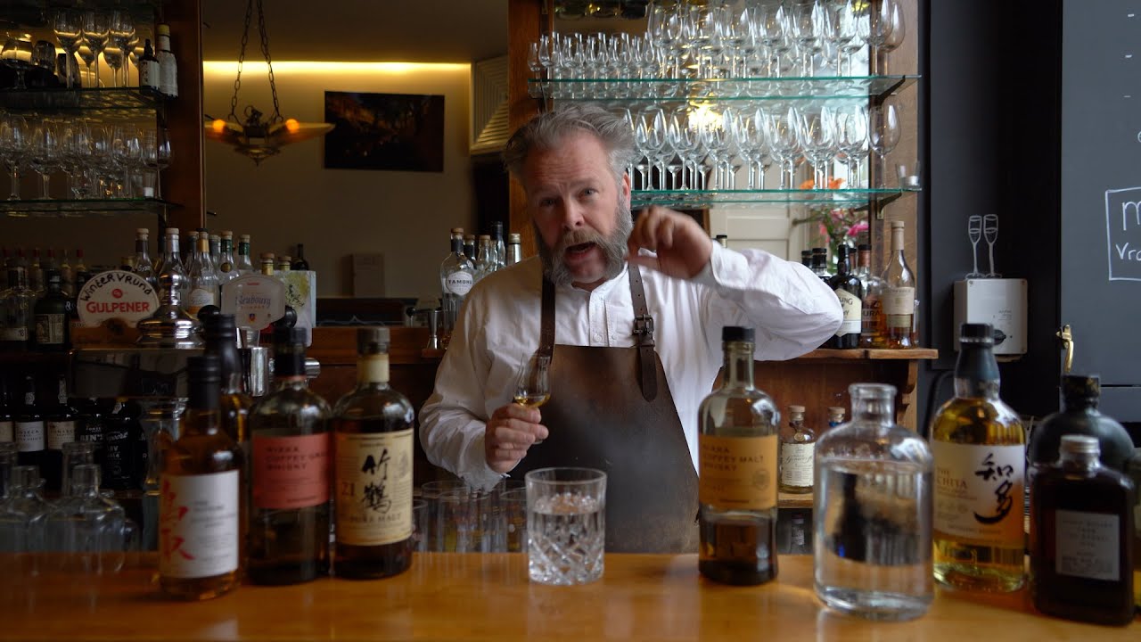 Japanse Whisky college van Wim Rieff :(2) Nikka Coffey Malt - YouTube
