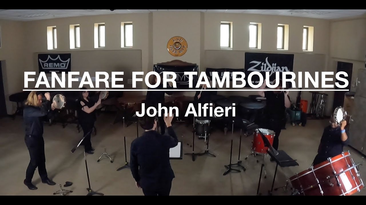 Fanfare for Tambourines - John Alfieri - YouTube