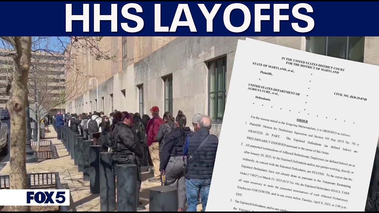 Mass layoffs hit federal health agencies - YouTube