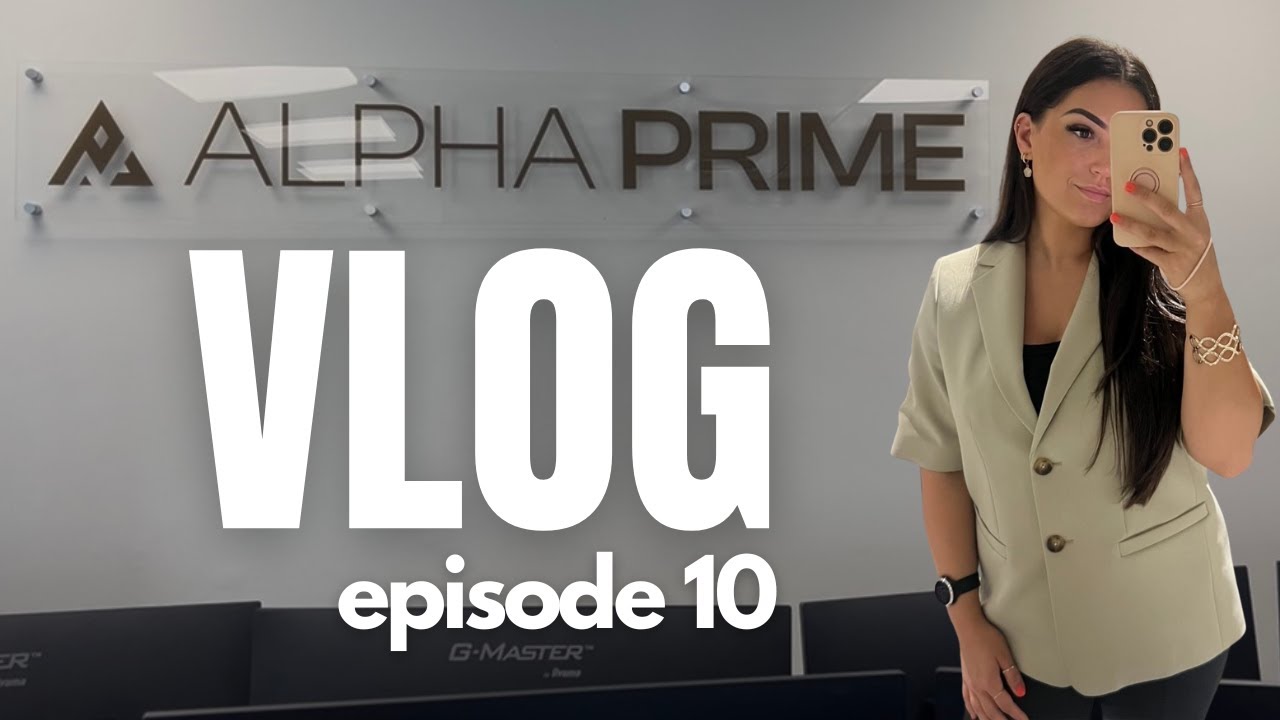 Vlog E10 | My First Time On A Professional Trading Floor, Alpha Prime Behind The Scenes & £8K ...