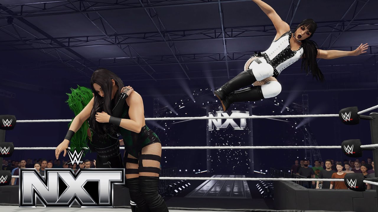 WWE 2K25 NXT WOMEN'S TAG TEAM CHAMPIONSHIP REMATCH - CHEMICAL X VS ...
