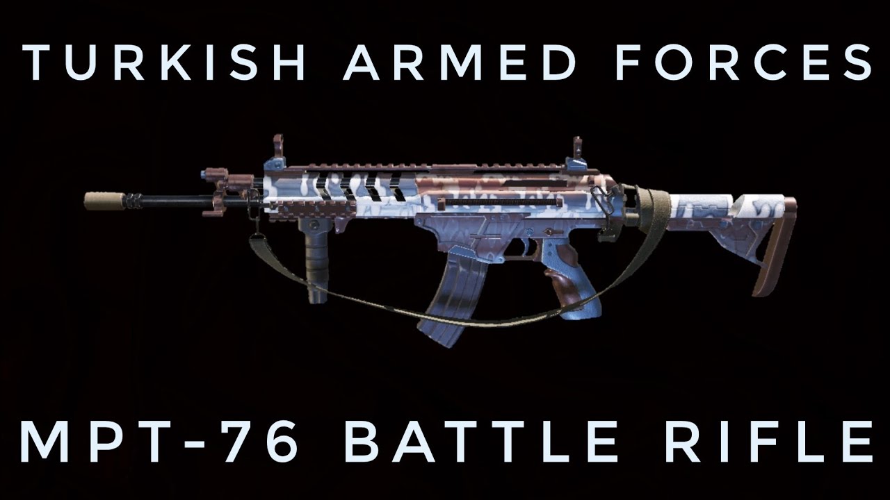 COD Mobile Gunsmith - MPT-76 Battle Rifle | Turkish Armed Forces - YouTube