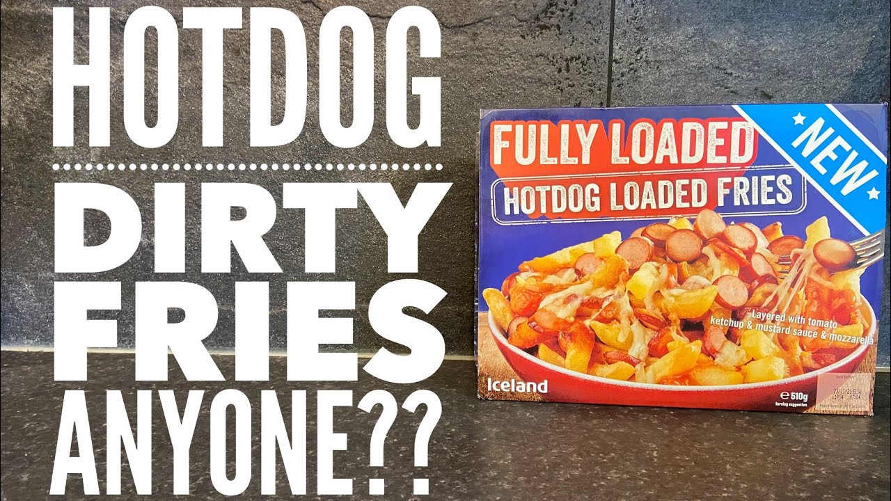 Iceland Fully Loaded Hotdog Loaded Fries Review - YouTube