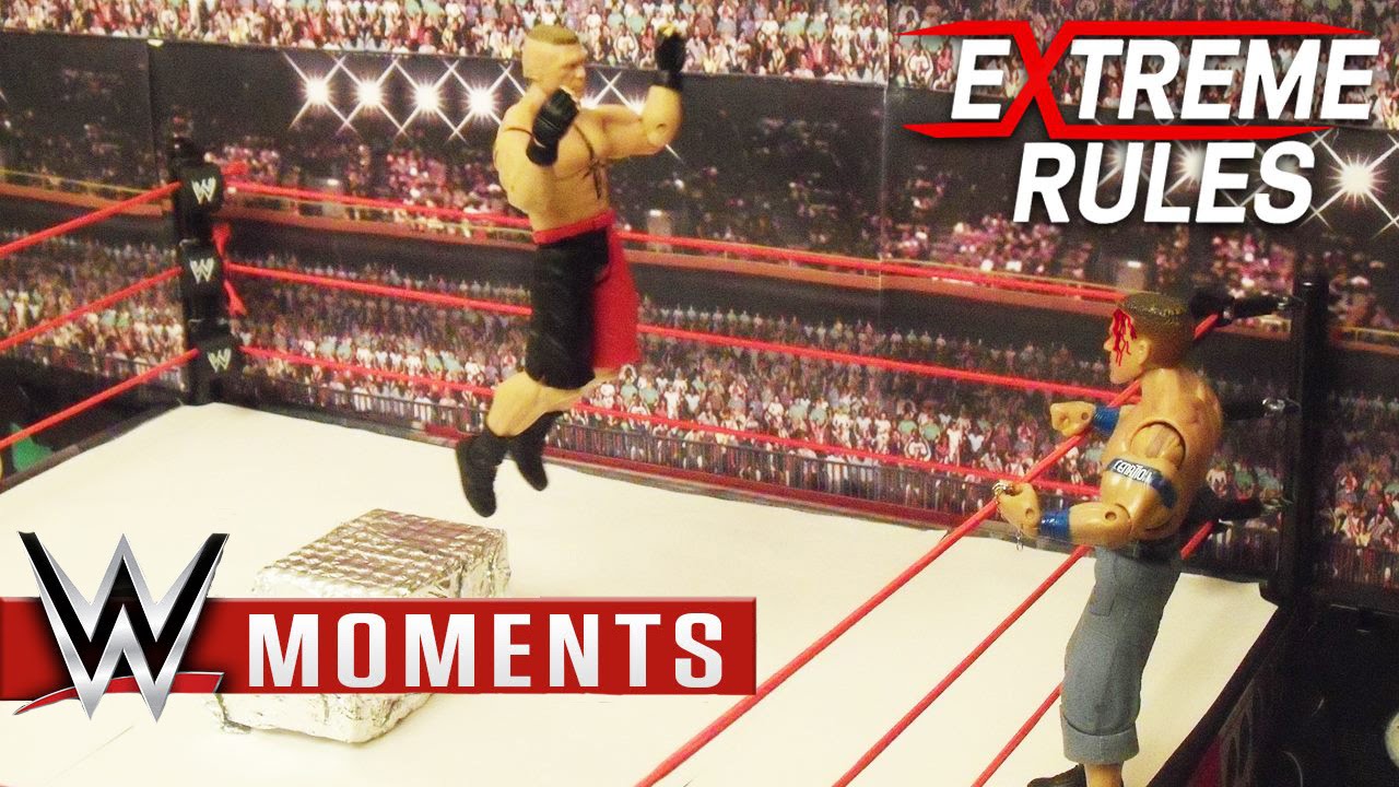 Brock Lesnar vs. John Cena: WWE Extreme Rules 2012 - YouTube