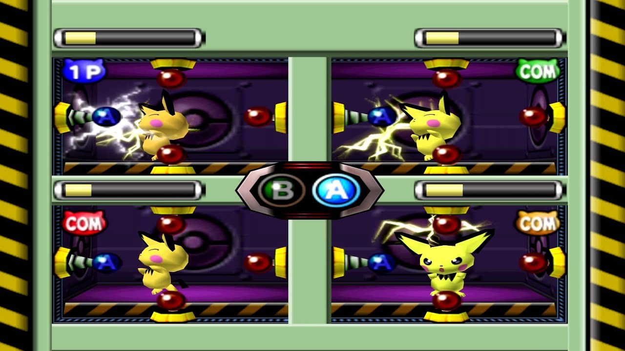 Pokémon Stadium 2 - Pichu's Power Plant - YouTube