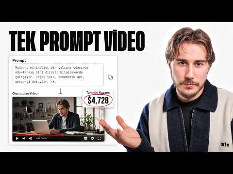 Tek Bir Prompt ile Profesyonel Youtube Videosu Üretmek: #claude code + #remotion Rehberi