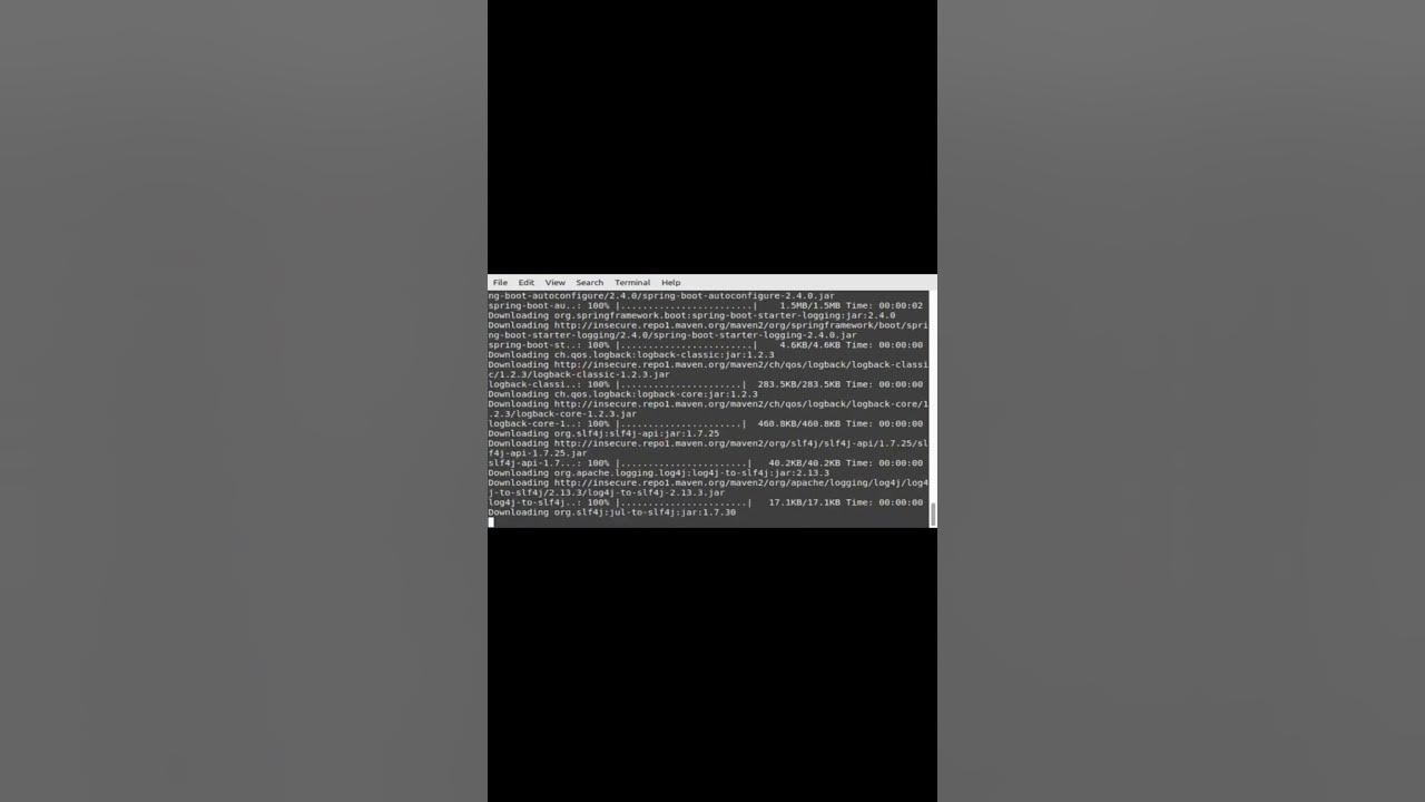 Programming java buildr springboot hello world - YouTube