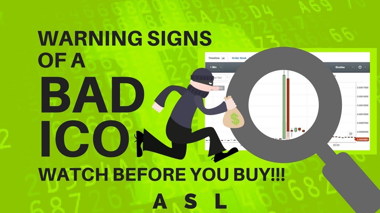 Warning Signs of a Bad ICO - Cryptocurrency ASL - YouTube