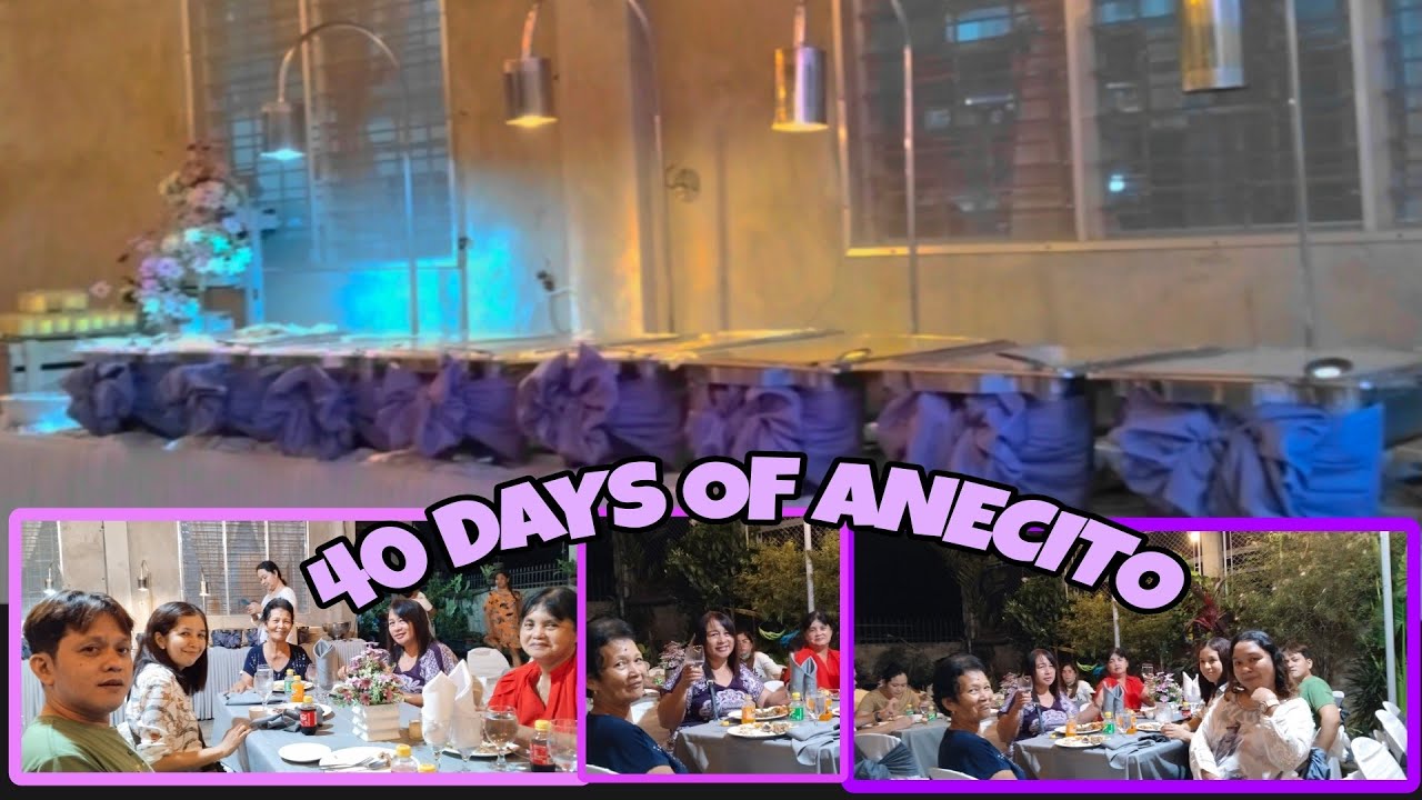 40 DAYS OF THE LATE ANECITO PIS-AN LANO SR. | JOSEPHINE FLORENCE VLOG - YouTube