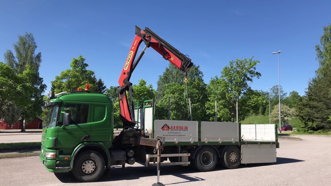 Köp Scania kranbil på Klaravik - YouTube
