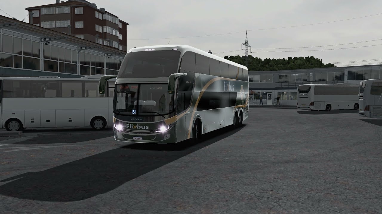 invictus Double Decker Bus | Flixbus | ETS2 Mods 1.42 - YouTube