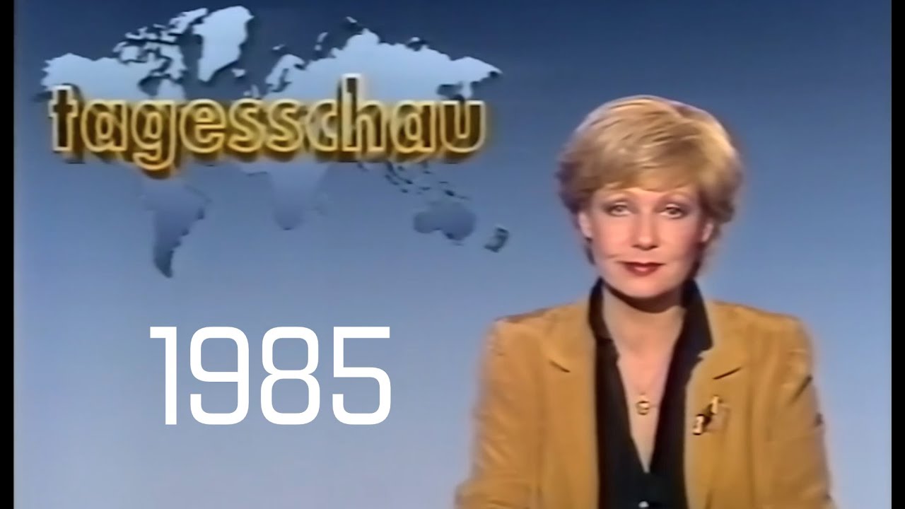 ARD Tagesschau mit Dagmar Berghoff und Sendeschluss (09.03.1985) - YouTube