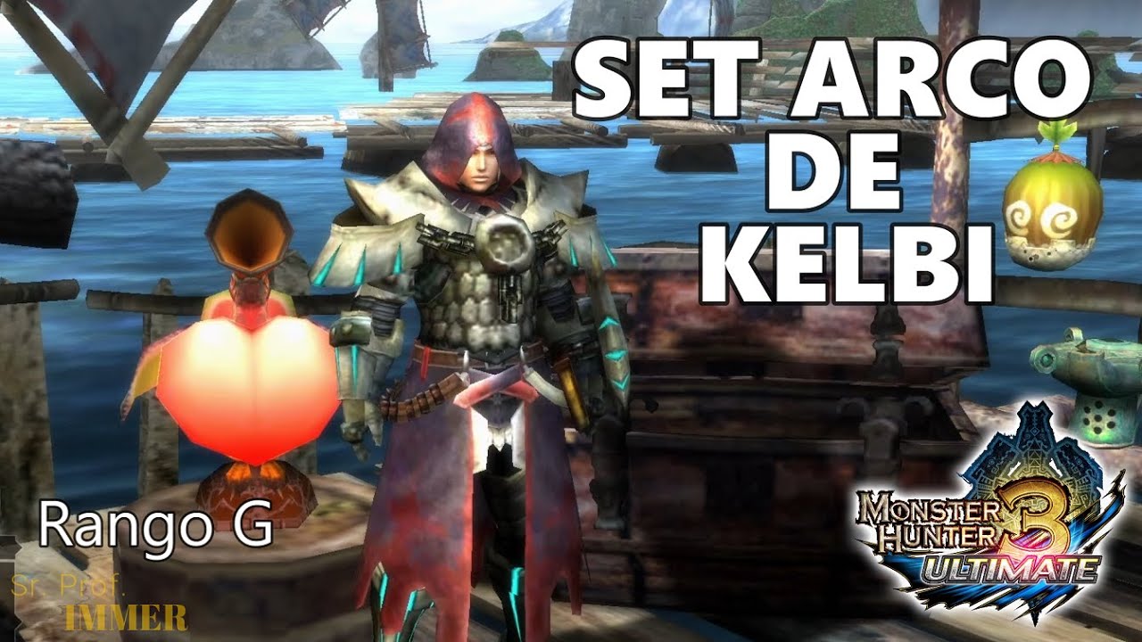 Set Arco de Kelbi (Rango G) - Monster Hunter 3 Ultimate/MH3U【Full HD ...