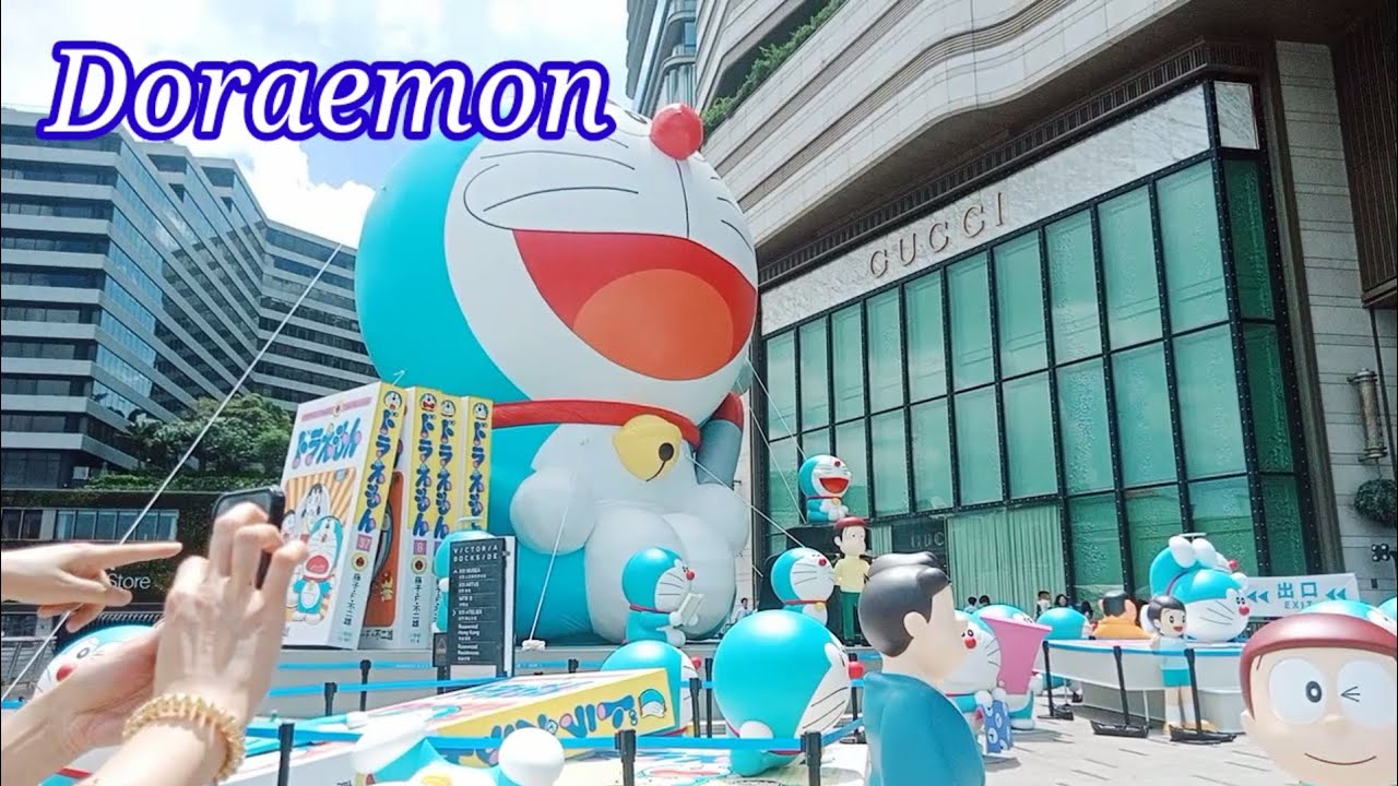 DORAEMON DISPLAY TSIM SHA TSUI HONGKONG - YouTube