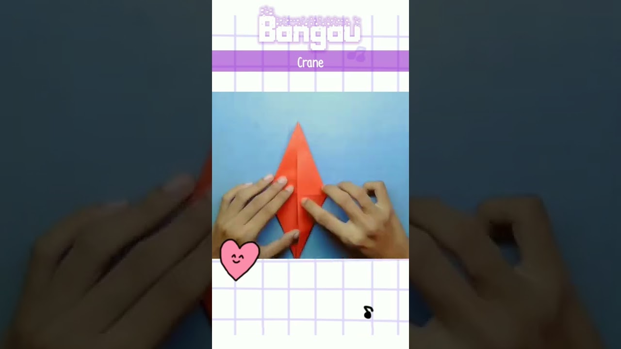 Origami Burung Bangau | Crane | Cara Membuat Burung Bangau Dari Origami ...