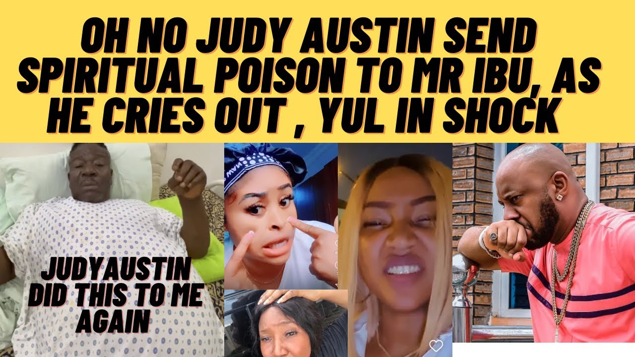 Oh no; Pete edochie in shock as judy austin throws spiritual po!son to mr ibu , - YouTube
