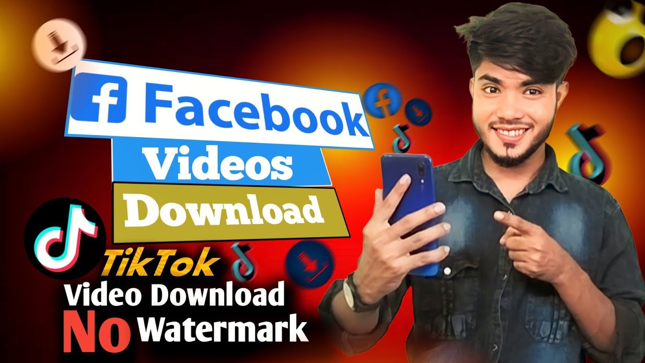 Facebook Video Download | Tiktok Video Download Without watermark | RF Tech point BD | - YouTube