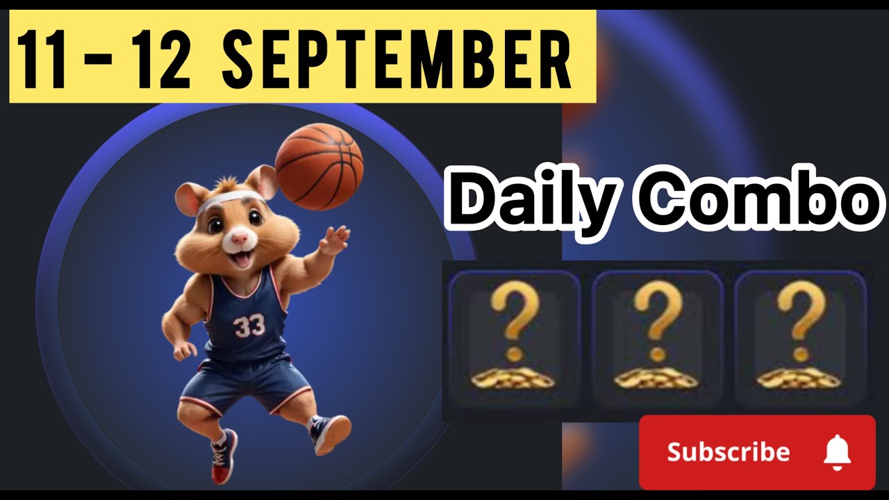 11 Sep Hamster Daily Combo - YouTube