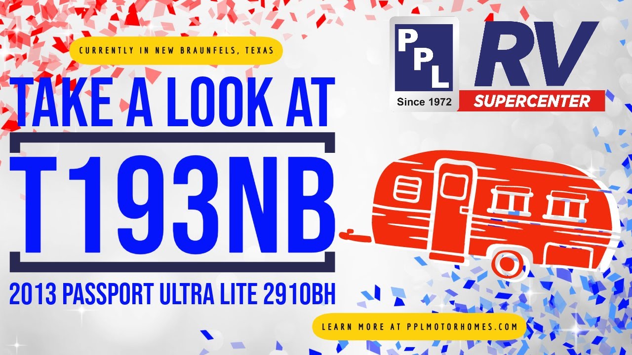 2013 Keystone Passport ultra Lite 2910BH- short - YouTube