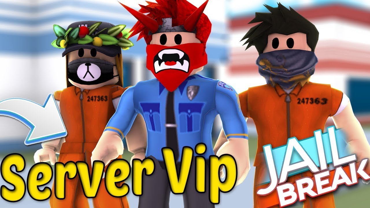 SERVER VIP DE JAILBREAK DE GRAÇA 😱 - YouTube