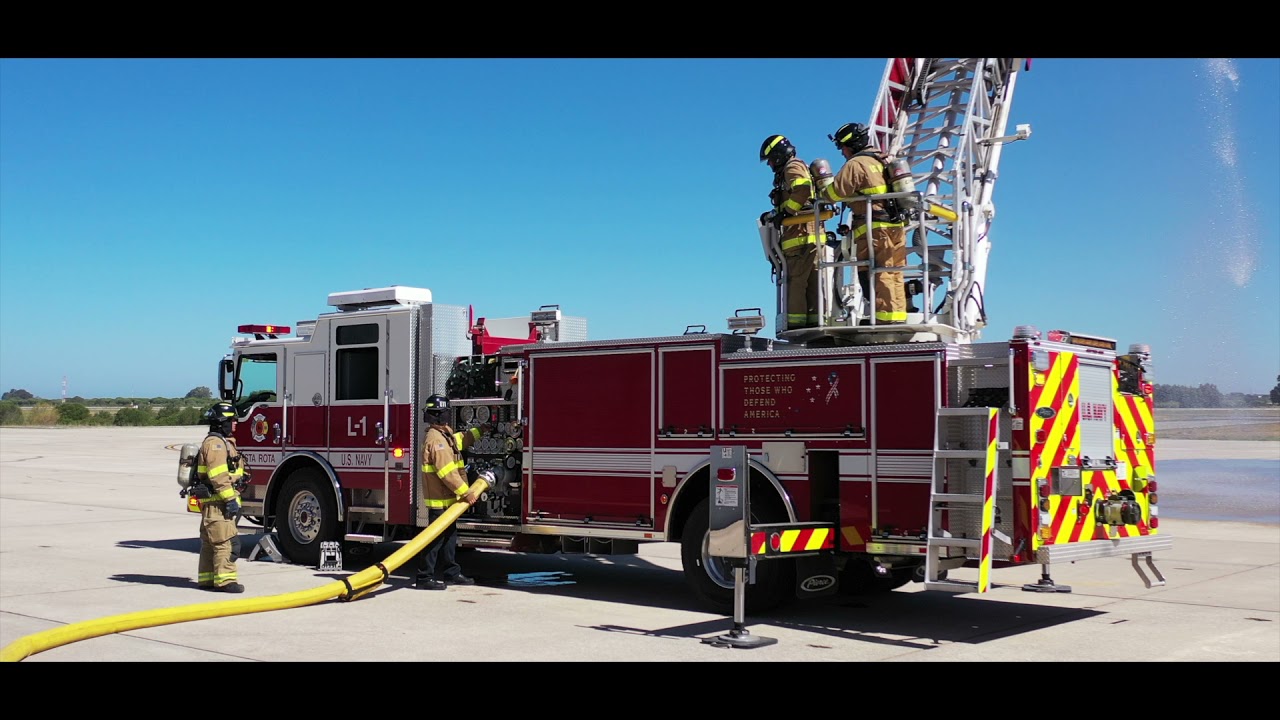USA NAVY. FIRE DEPARTMENT NAVSTA ROTA - YouTube