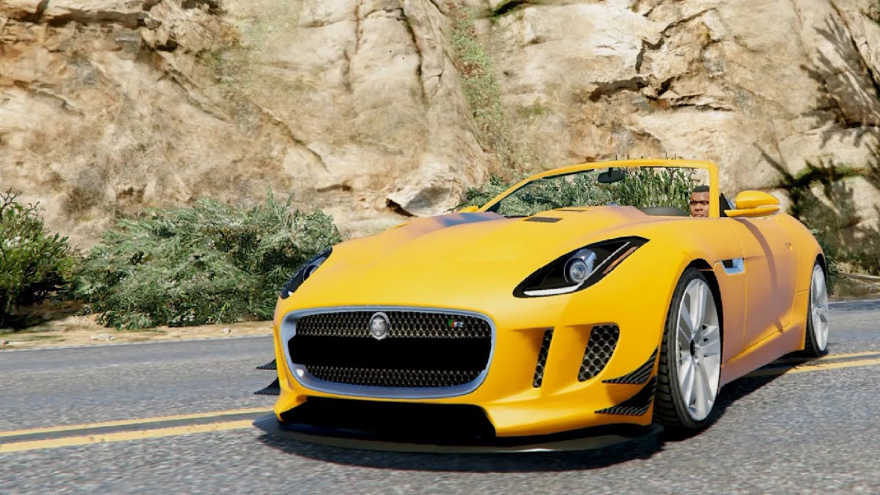Jaguar F Type 2014 - GTA V | +9800 MOVIES _REVIEW - YouTube