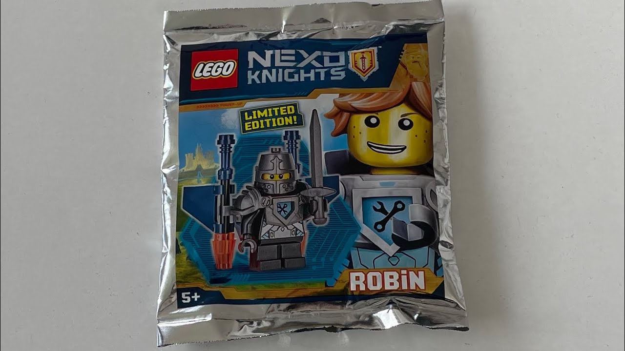 Lego Nexo Knights Robin Polybag - YouTube
