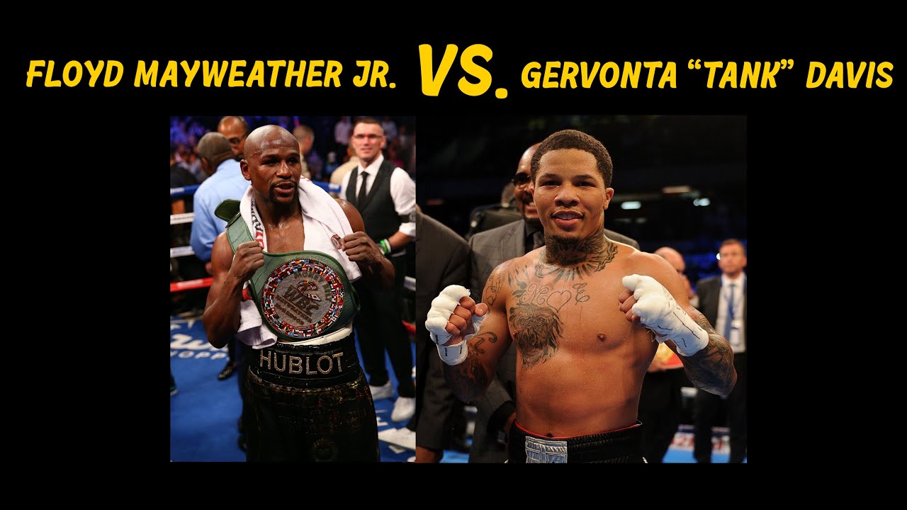 Fantasy Fight: Floyd Mayweather Jr. VS. Gervonta "Tank" Davis - YouTube