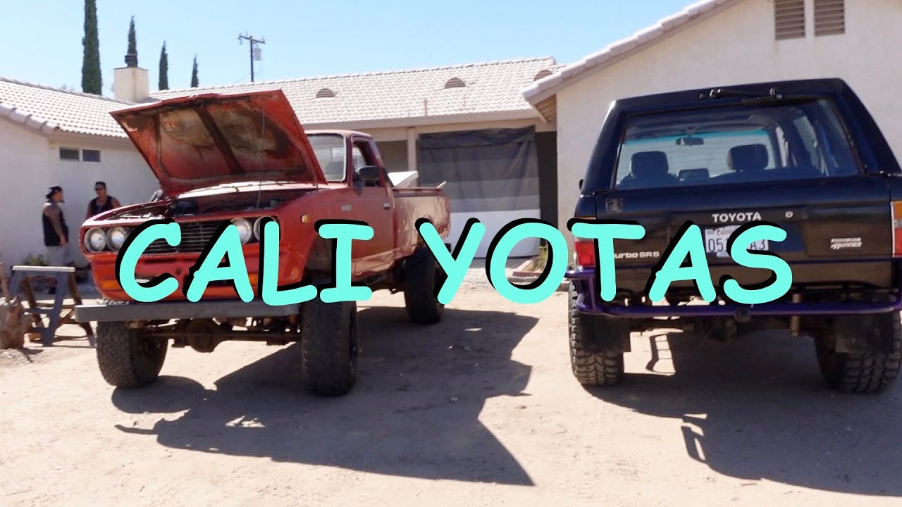 1987 Toyota 4 Runner SAS & 1977 Toyota Wolverine Truck - YouTube