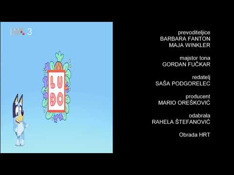 Bluey Credits (Croatian, Season 1)