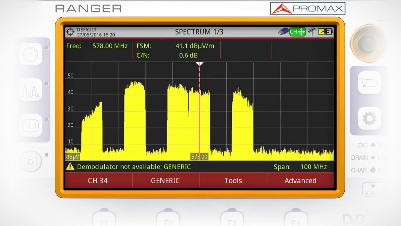 RANGER analyzers tutorial 21 Field strength - YouTube