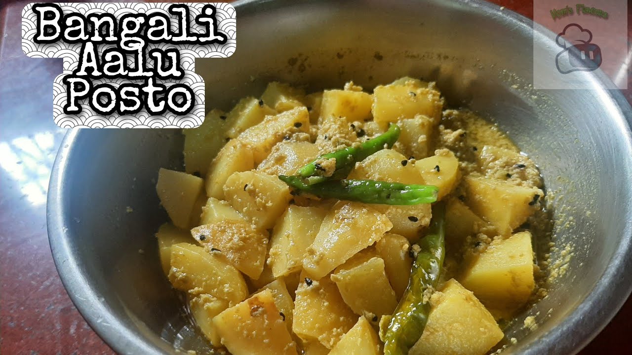 Bengali Aalu Posto Recipe | Simple Recipe by Mom's Flavours - YouTube