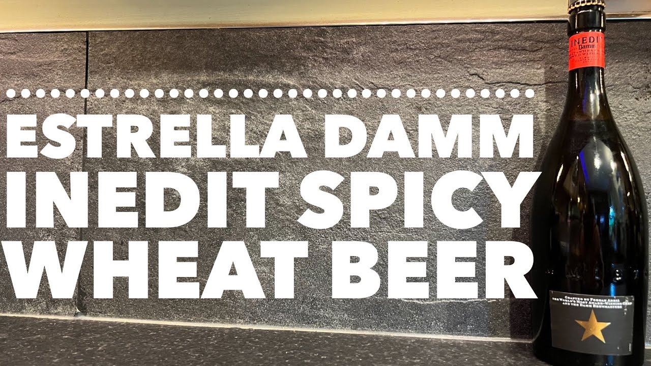 Estrella Damm InEdit Witbier Review - YouTube