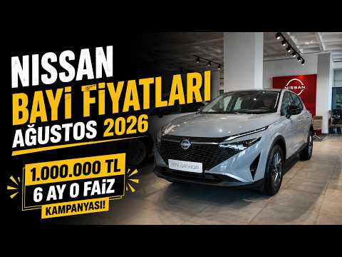 NİSSAN BAYİ FİYATLARI AĞUSTOS 2026 #nissan #juke #qashqai #xtrail #designpack #skypack #platinum