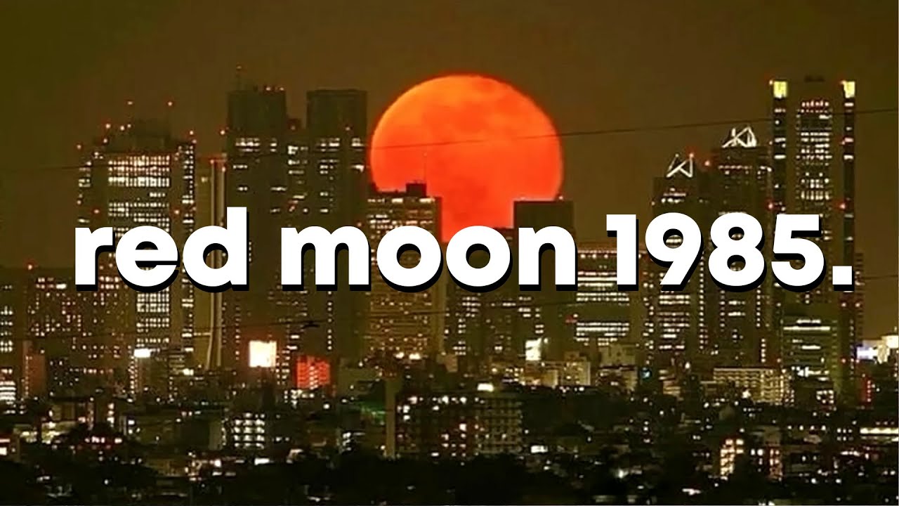 red moon 1985． // Synthwave, Dreamwave, Vaporwave, Chillsynth - YouTube