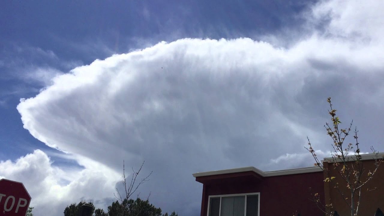 Big Thunderhead Of Severe Thunderstorm In Sacramento April 7, 2015 ...