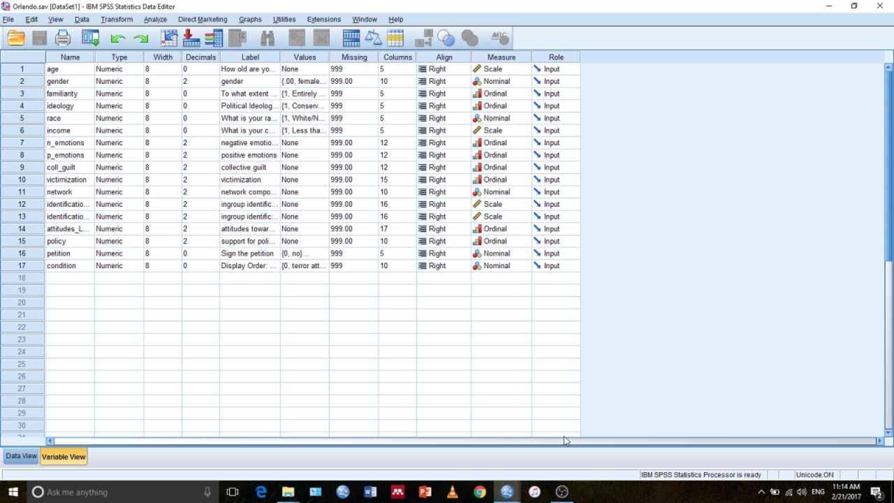 Part 2: The Essentials of SPSS - YouTube