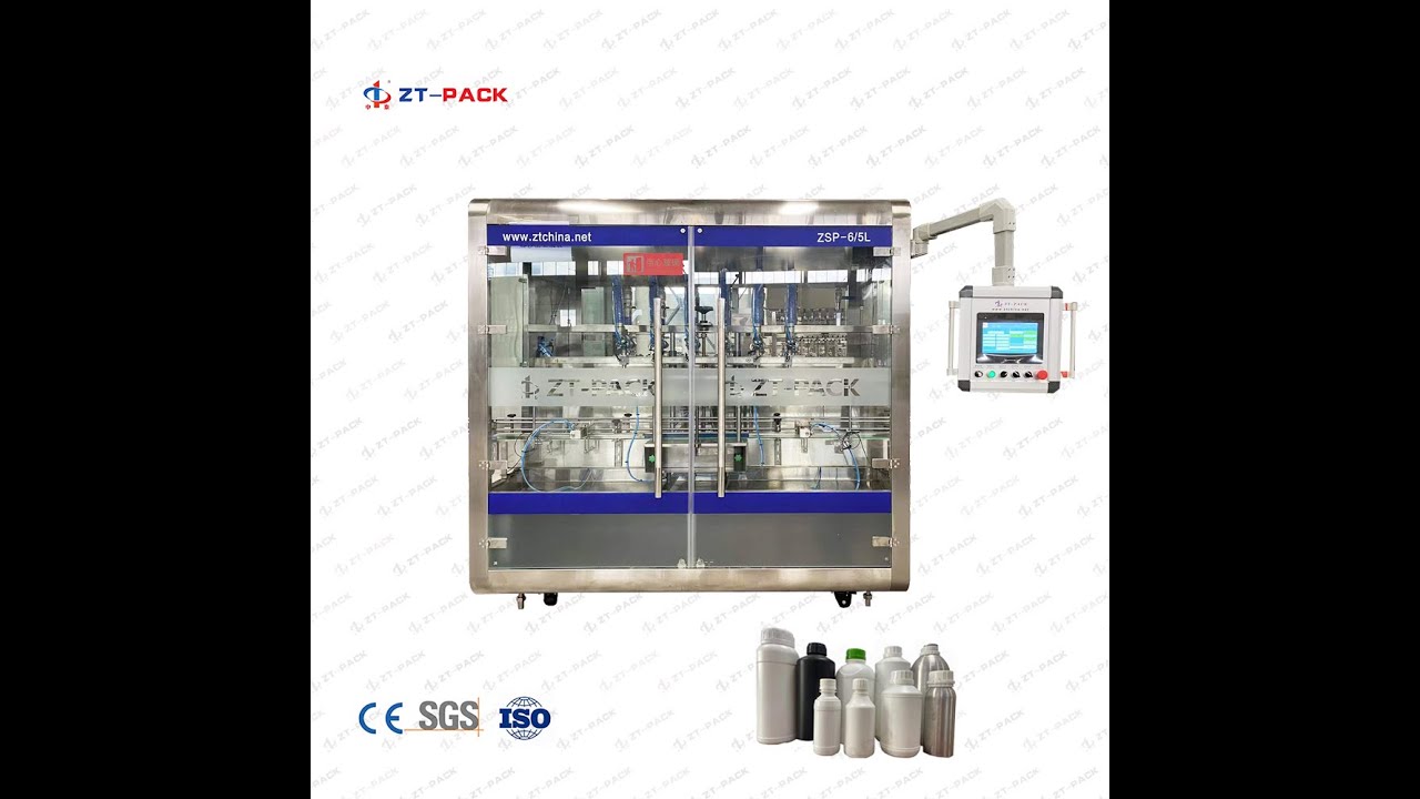 Auto Chemicals Filling Packing Line For EC SC Pesticide Fertilizer ...