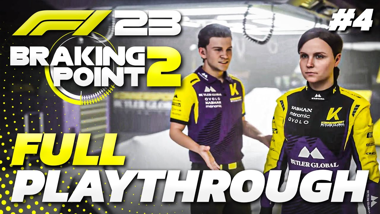 BUTLER vs JACKSON vs MAYER?! F1 23 BRAKING POINT 2 - Full Story Mode Playthrough (All Cutscenes ...