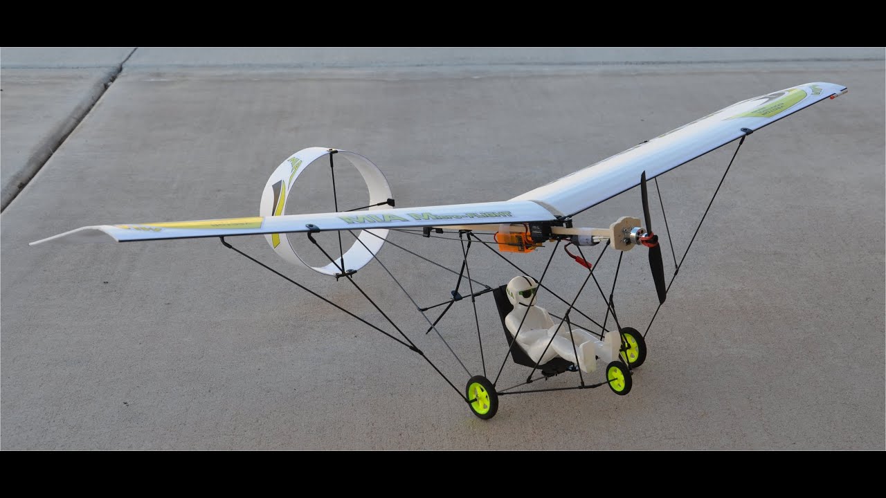RC Ultralight - MIA EZ VC UL 1.0 Vector Ring Control - YouTube